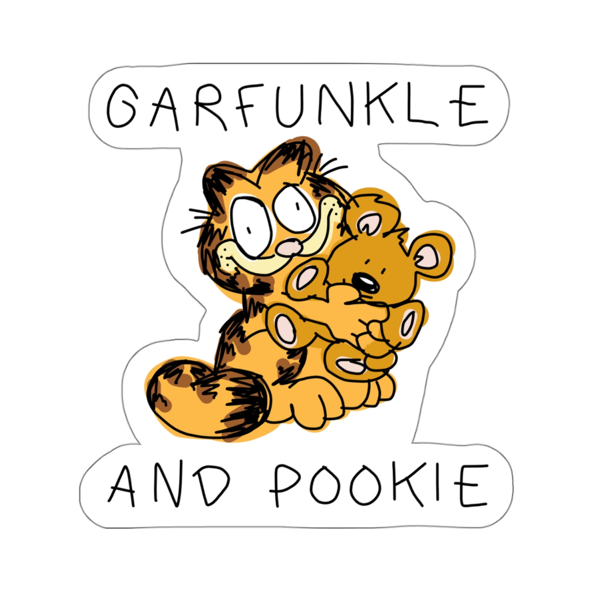 garfunkle and pookie sticker – altstop